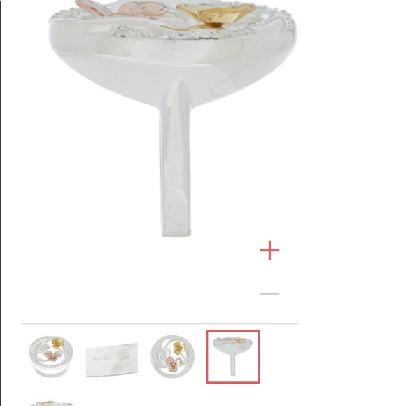 Jewelry | Nib Sterling Silver 18k Gold Holy Trinity Ring | Poshmark